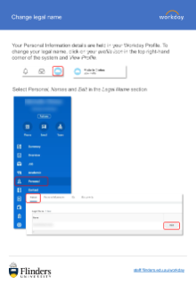 Workday user guides - Flinders University Staff