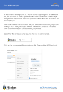 Workday user guides - Flinders University Staff