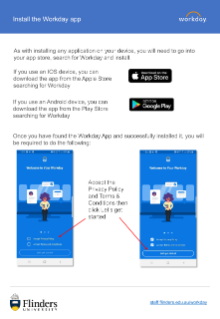 Workday user guides - Flinders University Staff